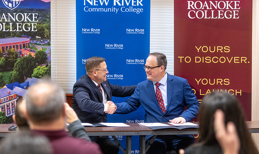 Roanoke College expands Rapid Maroons program with New River Community College - Roanoke College